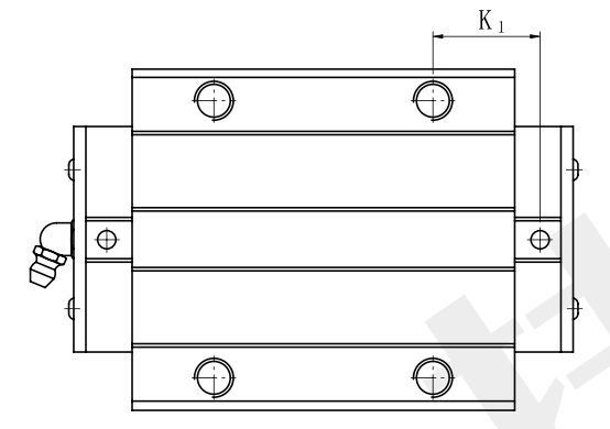 SP W Type Sliding Guide Rail 3000mm Hiwin Hgw20 For CNC Machine