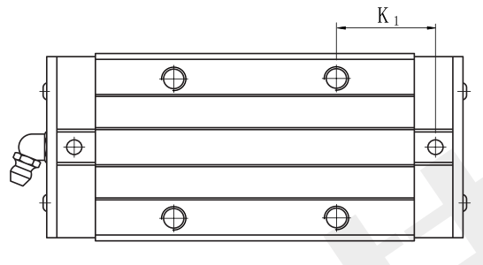 CE Sliding Guide Rail 30mm Square Bearing Linear Guide GHH15CA