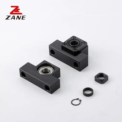 Linear Ball Screw Support Unit EK EF Series Ball Screw Bracket For CNC ...