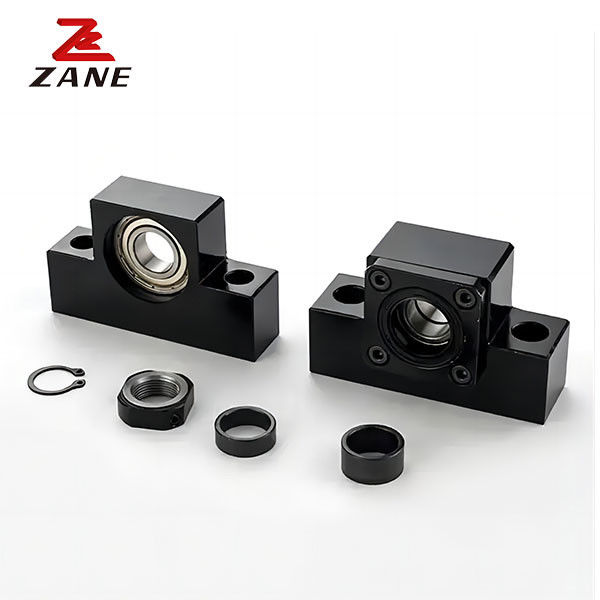 Linear Ball Screw Support Unit EK EF Series Ball Screw Bracket For CNC ...