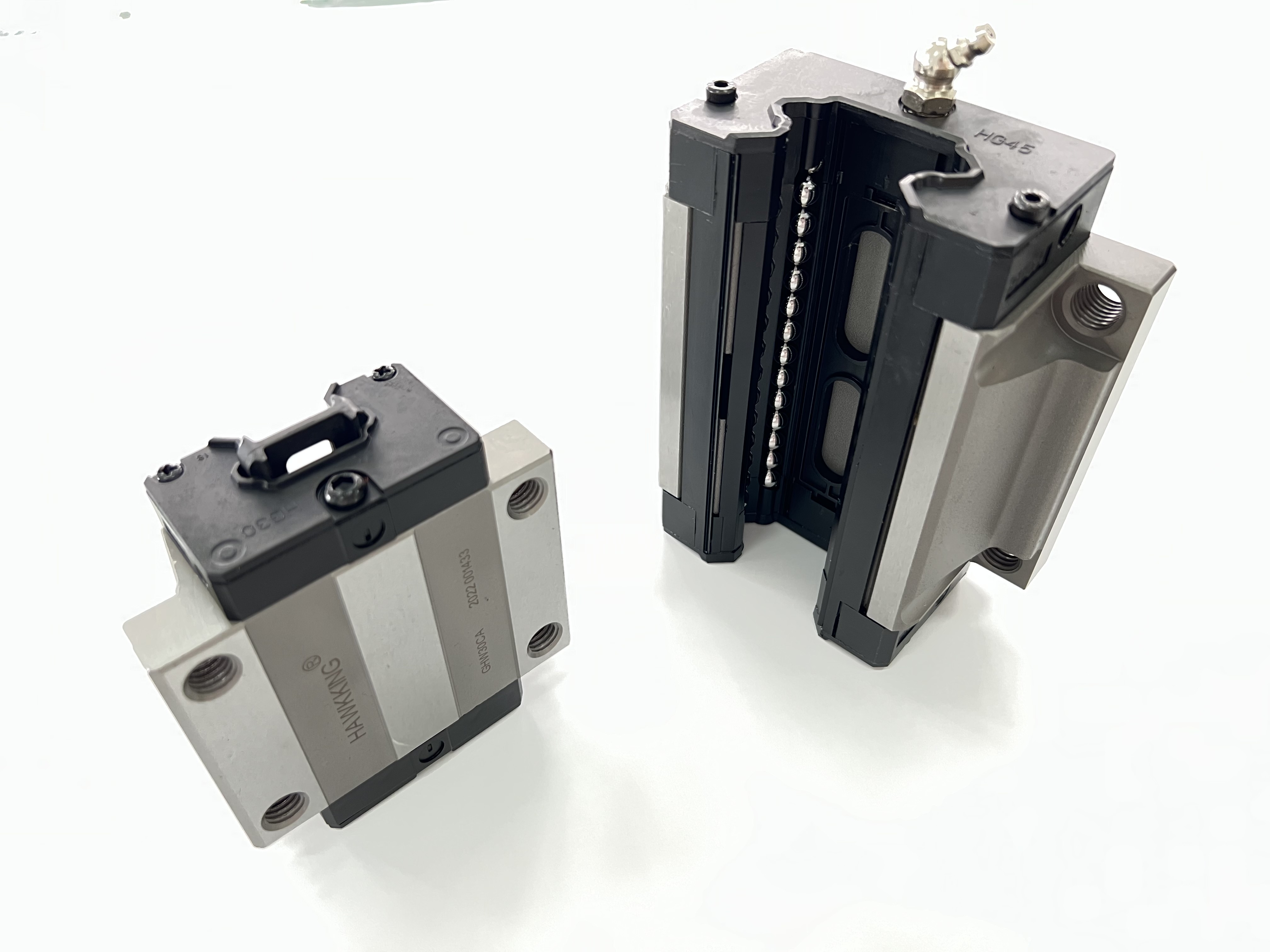 53mm HGH35 Linear Guide Rail CE Linear Guides With Guide Block